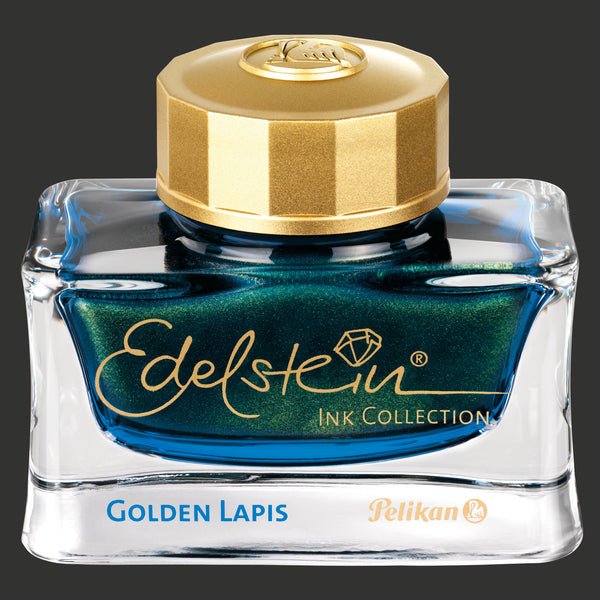 Edelstein® Ink of the Year 2024 - Golden Lapis (Blue-Golden), Flakon ...