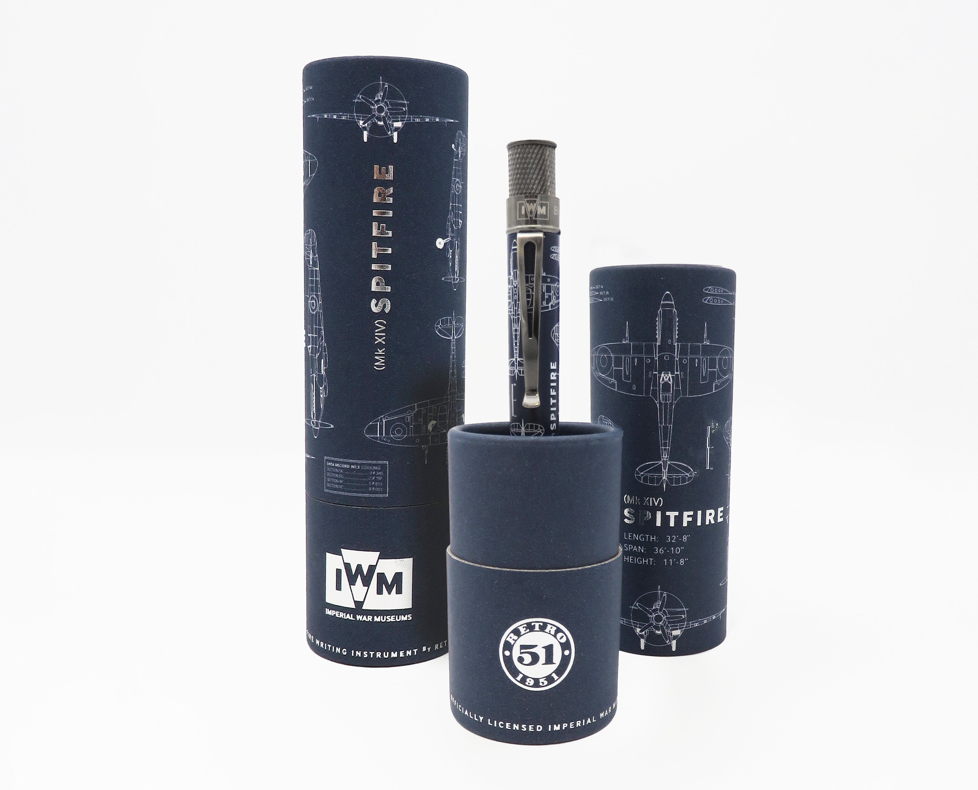 Imperial War Museums - Spitfire Blueprint Rollerball – PenAndPad